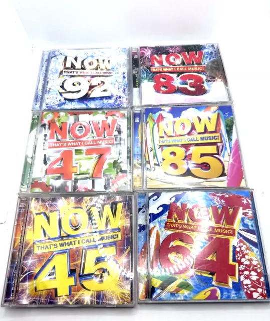 CD NOW THATS What I Call Music Bundle Nos 29 33 45 47 53 62 64 83 85 92 EUR 11,69 - PicClick FR