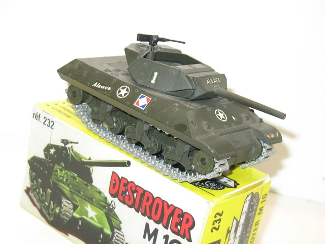 SOLIDO, CHAR M10 destroyer militaire "alsace" chassis tout métal de ...