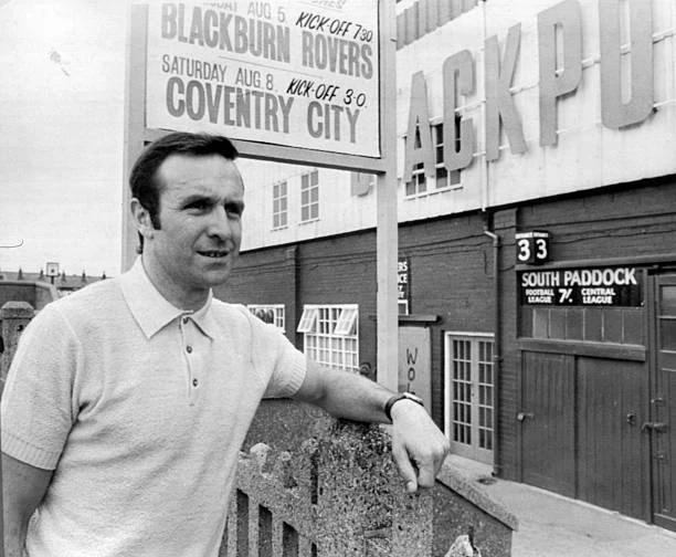 JIMMY ARMFIELD FOOTBALL player captain Blackpool FC pictured outsi ...
