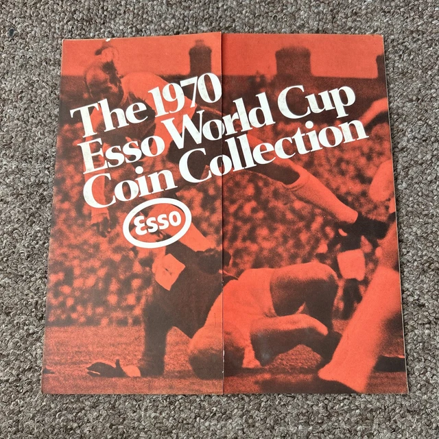 ESSO 1970 WORLD Cup Coin Collection "ENGLAND Squad”Complete Set £10.99 ...
