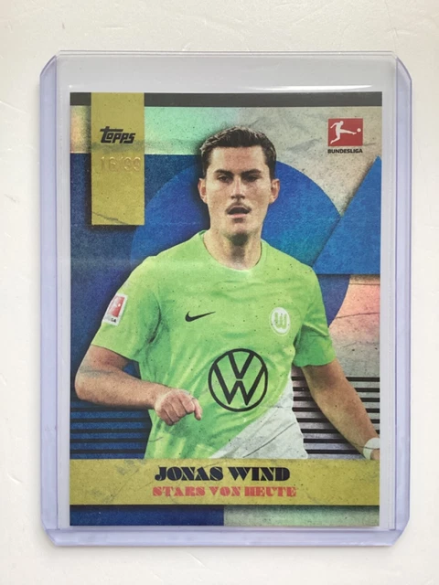 TOPPS LOTHAR MATTHAUS Platinum 2023-2024 Jonas Wind Parallel 16/99 $28. ...