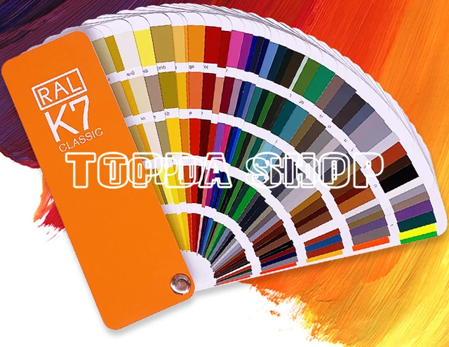RAL K7 CLASSIC Colour Chart - Brand new. Fan style guide booklet. EUR ...
