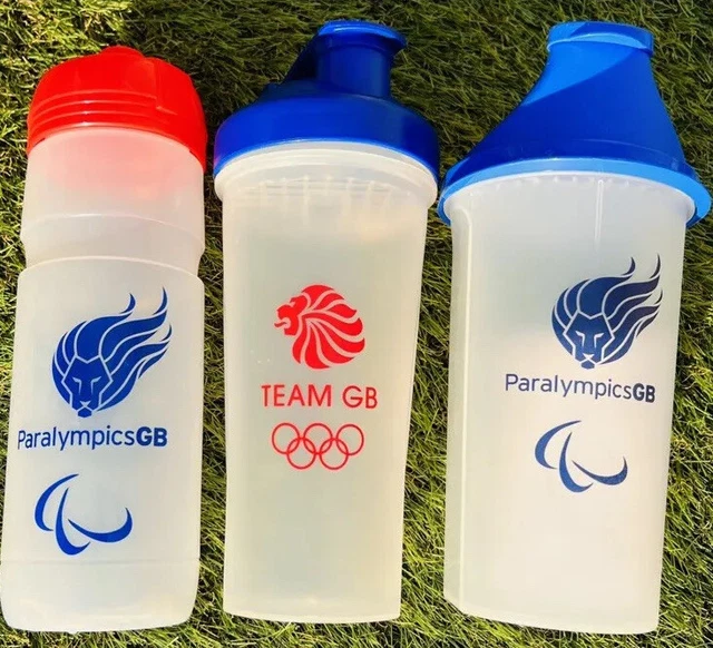ADIDAS TEAM GB Drinks Water Bottle Olympics Paralympics Athletics ...