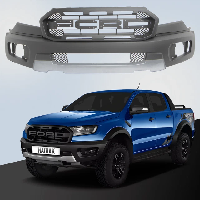 FORD RANGER RAPTOR Style Body Kit With Front Grill Fog lights & Wheel ...