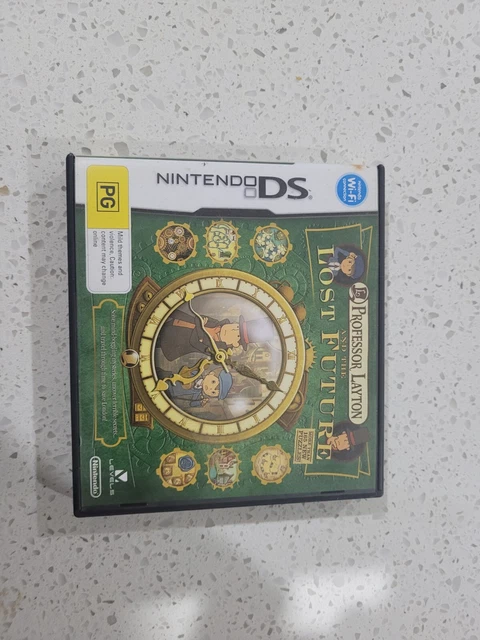 PROFESSOR LAYTON AND THE LOST FUTURE - COMPLETE NINTENDO DS 2DS 3DS dsi ...