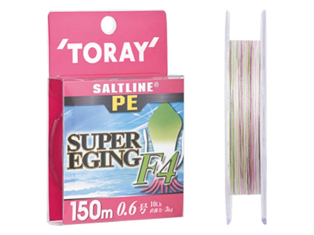 NEUF 2024 TORAY Salt Line PE Super Eging F4 150m Tresse Mer EUR 15,76 - PicClick FR