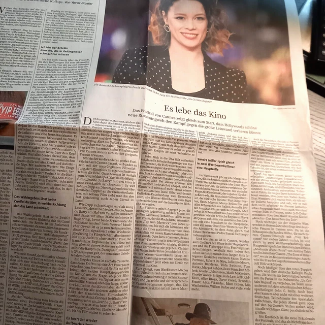 FILMFESTIVAL VON CANNES / FRANKREICH 2023 div. Presseartikel v. '23 (3 EUR 4,99 - PicClick DE