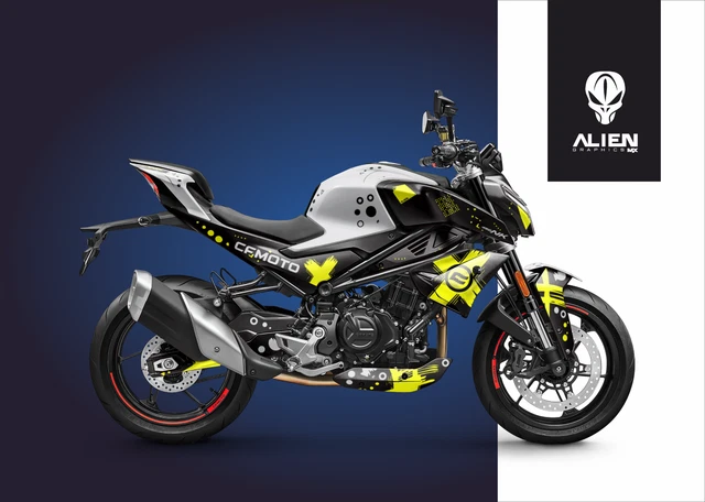 CFMOTO 450NK 2024-2025 Graphics kit Decals Stickers £156.00 - PicClick UK