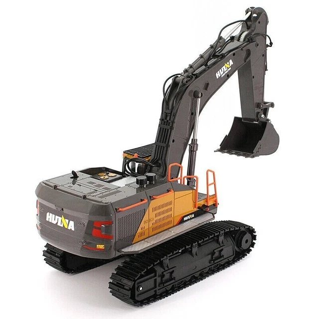 HUINA 1592 1:14 2.4Ghz RC Truck Remote Excavator Truck Remote Control ...