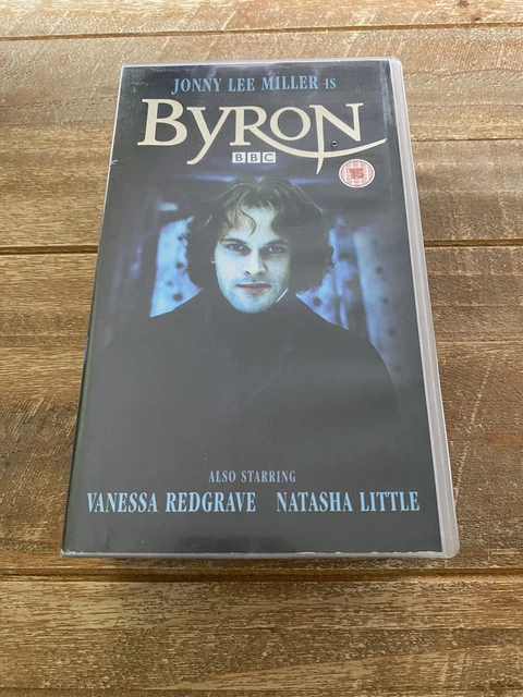 BYRON DOUBLE VHS Video BBC Jonny Lee Miller Vanessa Redgrave 2003 Lord ...