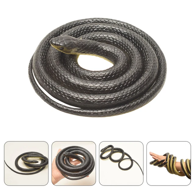 SNAKE PROP PARTY Favors Prop Fake Snake Toy Realistic Snake Model for ...
