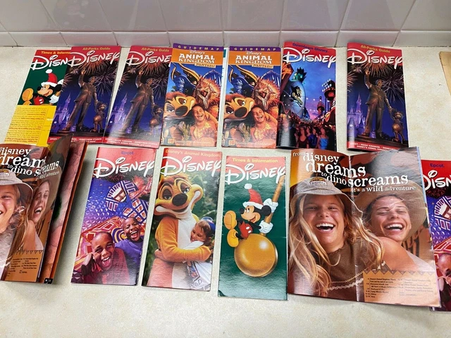 LOT OF 2002 Disney Travel Brochures $29.99 - PicClick