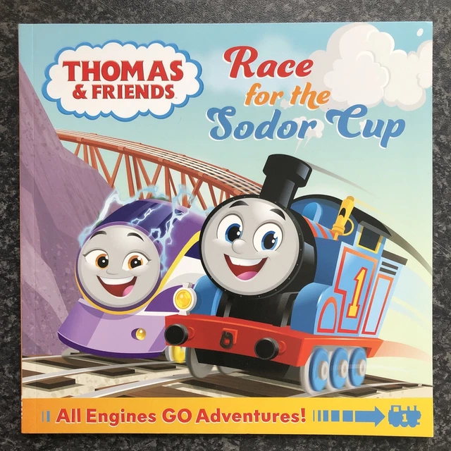 THOMAS & FRIENDS: Race for the Sodor Cup Book New £4.25 - PicClick UK
