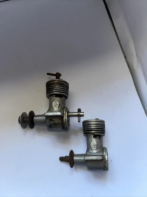 VINTAGE ED 100 Mk1 Diesel engine model aircraft (two Engines) £32.99 ...