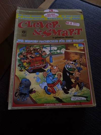 CLEVER & SMART Comic Nr. 8 Nachschub für den Knast Ibáñez Deutsch EUR ...