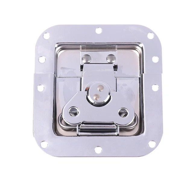 TOOLBOX EQUIPMENT BOX Flight Case Spring Loaded Recessed Butterfly ...