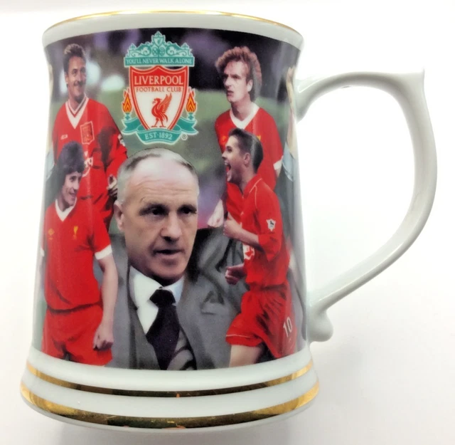 DANBURY MINT PORCELAIN Tankard 'Liverpool Greats Collection' - Anfield ...