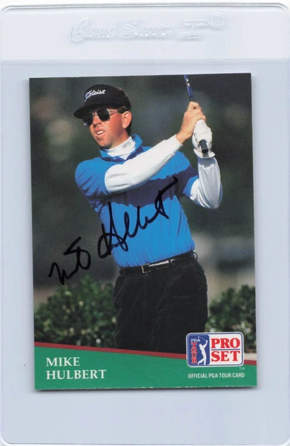 1991 PRO SET Golf #81 Mike Hulbert Signé Auto *J8541 EUR 3,34 - PicClick FR