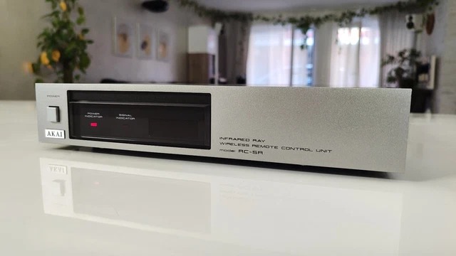 AKAI RC-5 WIRELESS Remote Control Unit / Kabelloses Fernbedienungsgerät ...