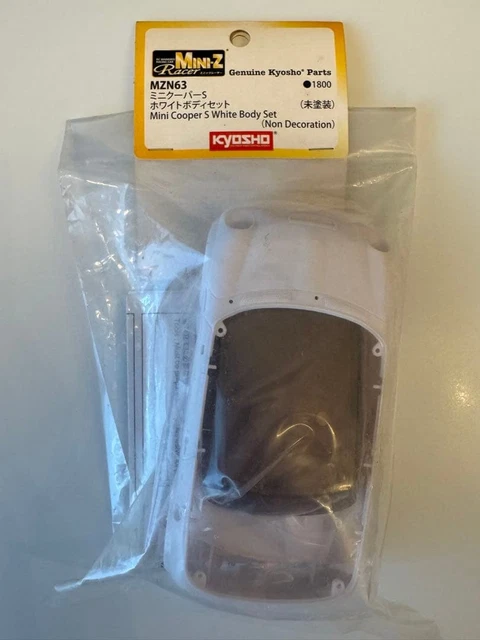 KYOSHO MINI-Z MINI Cooper S White Body Set £100.10 - PicClick UK