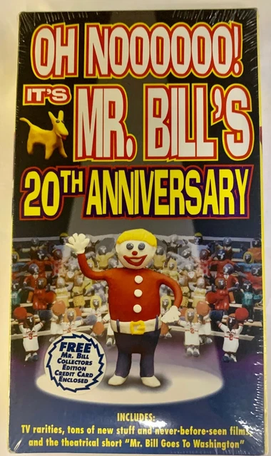 OH NOOOOOO! IT’S Mr. Bill’s 20th Anniversary Cartoon VHS SNL NEW w ...
