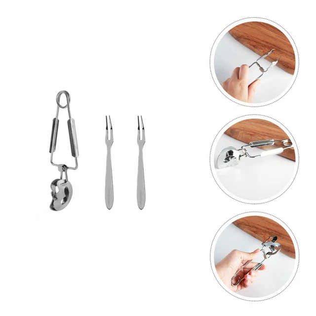 PINZA AI FRUTTI Di Mare Forchetta Per Lumache Pinze Frutta Forchette ...