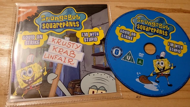 SPONGEBOB SQUAREPANTS KRUSTY Krab Unfair 2 Episodes - DVD - NO CASE £1. ...