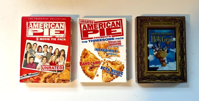 AMERICAN PIE COLLECTIONS/MONTY Python Holy Grail on DVD - Like New $2. ...