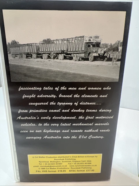 3X VINTAGE TRANSPORT VHS Tapes Horsepower Hard Yakka Classic Lorries ...