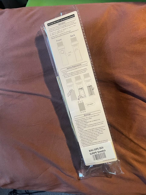 HATSUNE MIKU EXPO Glowstick Europe 2024 (Penlight/Light stick ...