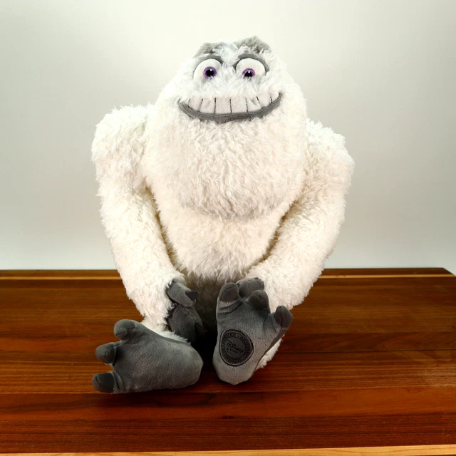 DISNEY STORE PIXAR Monsters Inc Yeti Abominable Snowman Stuffed Animal ...