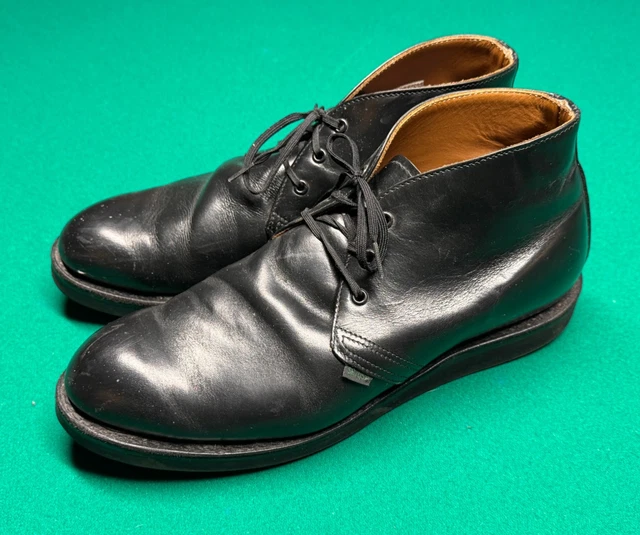 RED WING HERITAGE Postman Chukka 11 USA Made Black Leather £97.21 ...