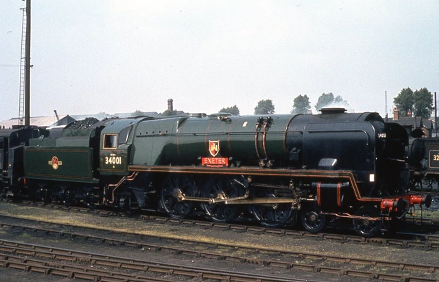 COLOUR RAIL SLIDE, BRS848, former SR WC, 34001 'Exeter' £2.02 - PicClick UK