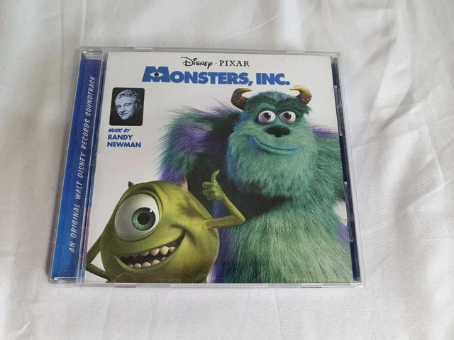 DISNEY PIXAR: MONSTER Inc - Original Movie Soundtrack (CD, 2001) Randy ...