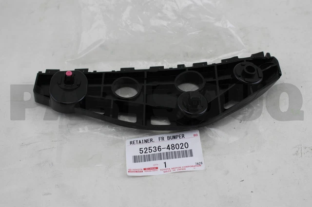 5253648020 GENUINE TOYOTA RETAINER, FRONT BUMPER SIDE, LH 52536-48020 ...