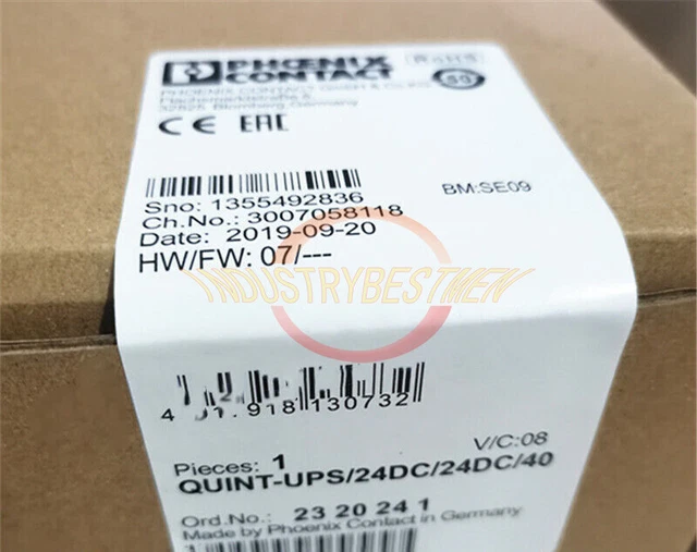 ONE NEW PHOENIX CONTACT UPS power supply QUINT-UPS/24DC/24DC/40 2320241 ...