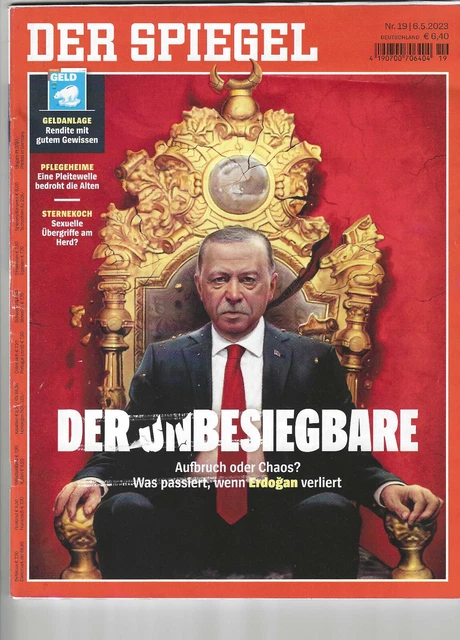 DER SPIEGEL NR. 19 vom 6.5.2023, mit Titelgeschichte: "Der Unbesiegbare" EUR 1,50 - PicClick DE