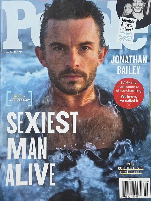 PEOPLE MAGAZINE JONATHAN Bailey Sexiest Man Alive Ali Larter Lucille ...