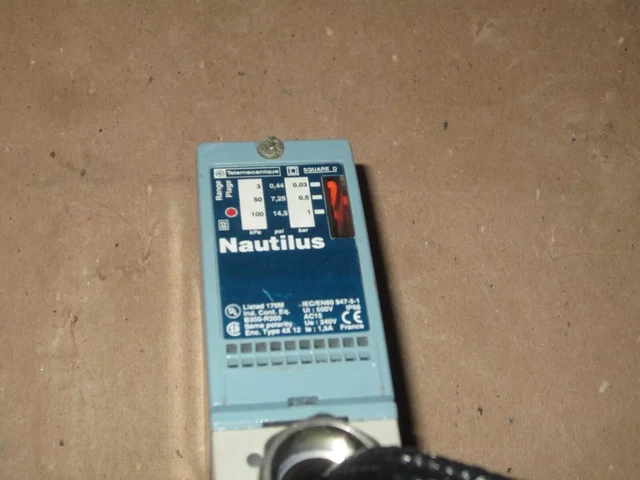 TELEMECANIQUE NAUTILUS PRESSURE Switch XML A001R2S11 Square D sensor ...
