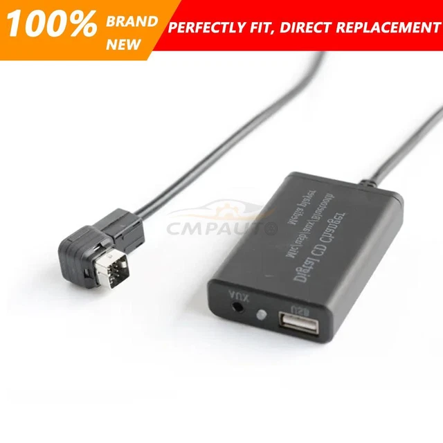 BLUETOOTH MUSIC HANDS-FREE Car AUX Adapter Cable Wire For Suzuki Subaru ...