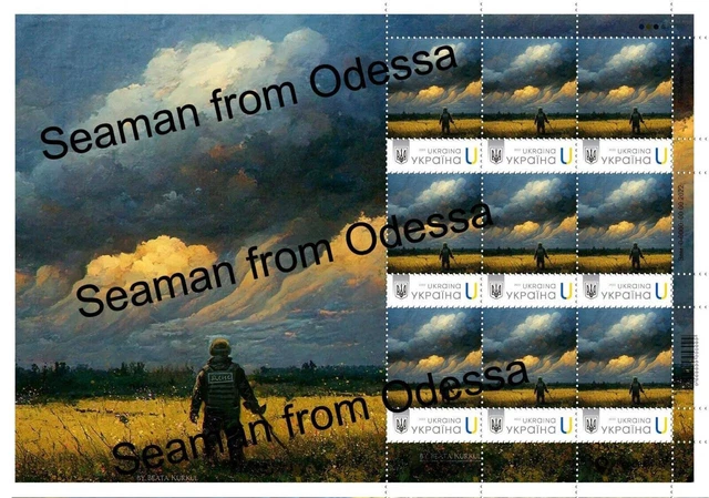 NEW RARE STAMPS War in Ukraine 2025 "Strong and unbreakable" £17.06 ...