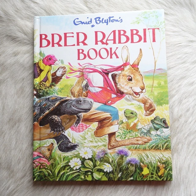VINTAGE ENID BLYTON Brer Rabbit Book 1984 LARGE HARDCOVER Illustrated ...
