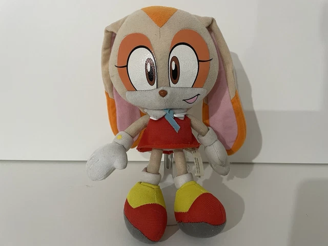 SONIC THE HEDGEHOG - 7 Inch Cream Rabbit Plush Soft Toy Ge Great ...