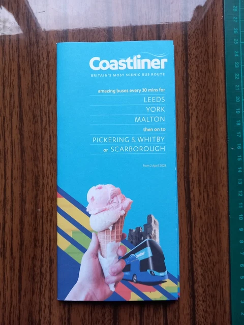 TRANSDEV, YORKSHIRE COASTLINER Guide dated 2 April 2023 £0.99 - PicClick UK