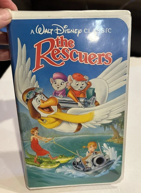 WALT DISNEY THE Rescuers Vhs Clamshell Black Diamond Classics £27.96 ...