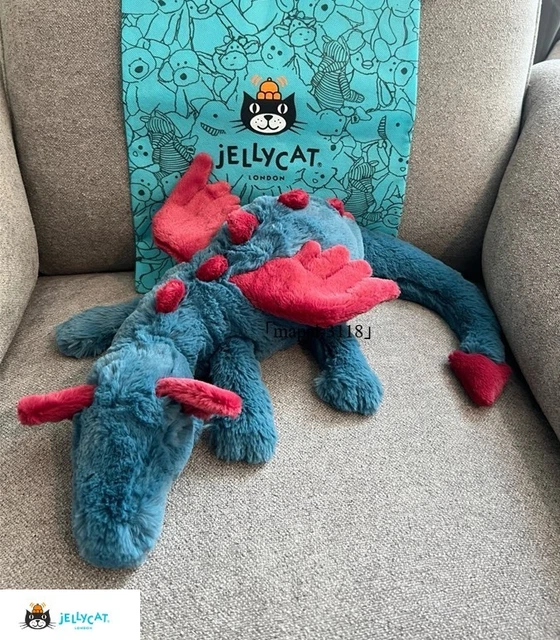 JELLYCAT 50CM DEXTER Dragon Stuffed Animal,Mythical Plush Toy - BNWT ...