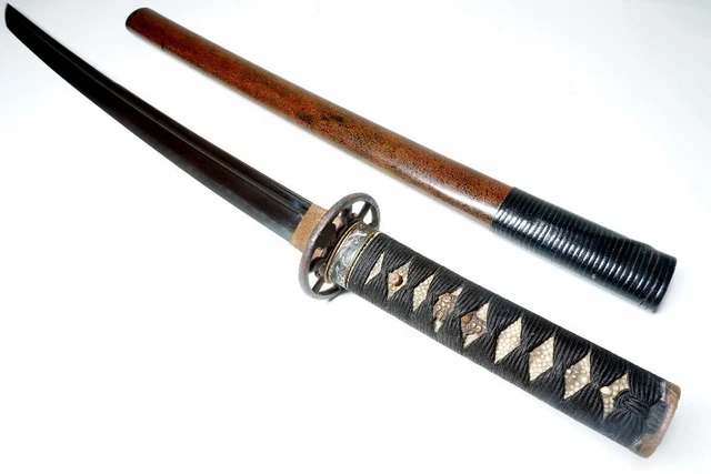 HOMARE-KIZU BATTLE WOUND: Japanese Samurai Wakizashi Sword Katana ...