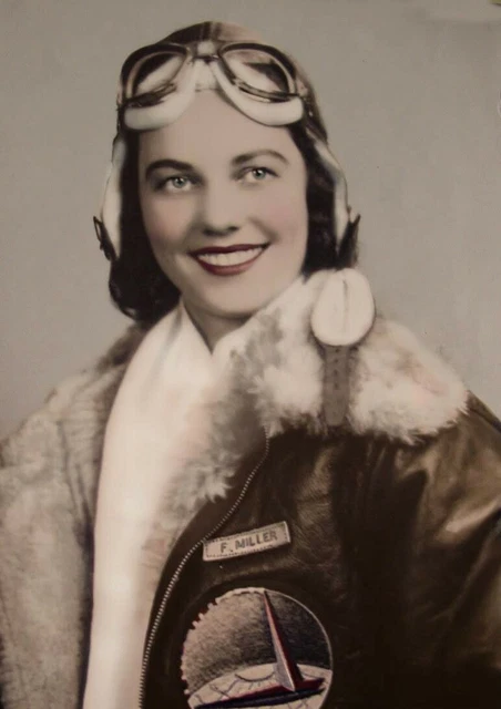 FLORENCE MILLER-WATSON WASP Pilot 1944 seconda guerra mondiale 5x7 EUR ...