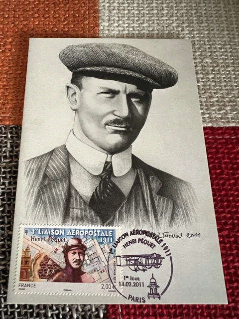 CARTE POSTALE 1ER jour Henri PEQUET PA n°74 - 2011 EUR 10,00 - PicClick FR
