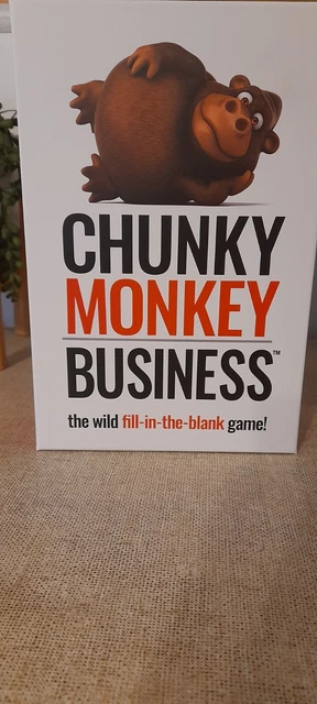 CHUNKY MONKEY BUSINESS Fun Family Party Game Age 10+ The Good Game ...